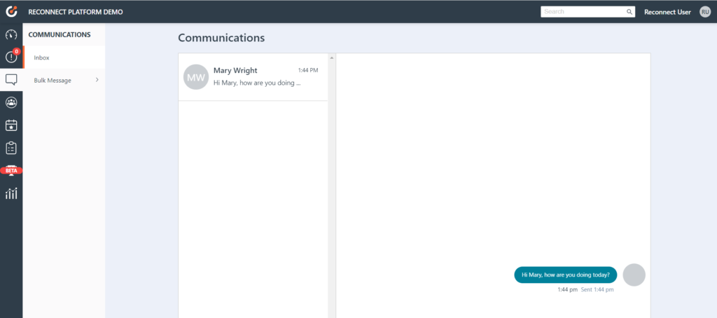 Messaging DB RM | Reconnect, Inc.